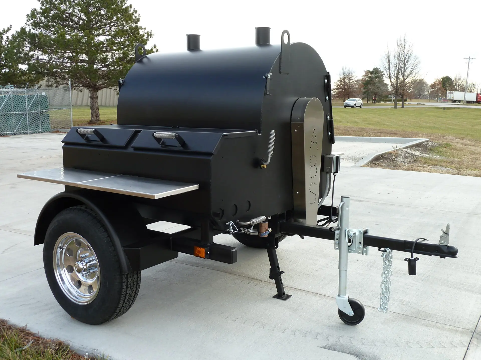 Judge 4FT with Stainless Rotisserie - Grill & Smoke BBQ Store