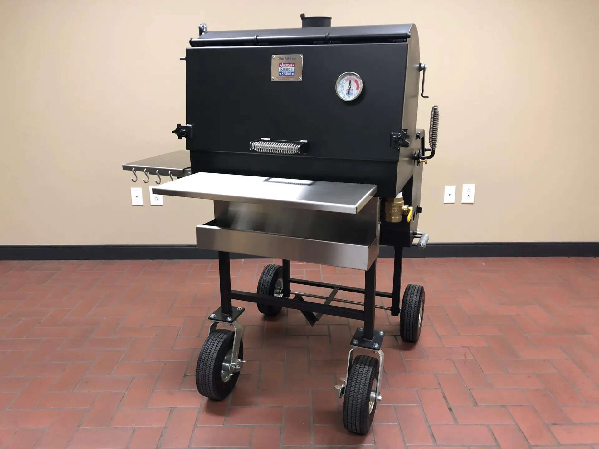 Judge 4FT with Stainless Rotisserie and Propane/Gas System