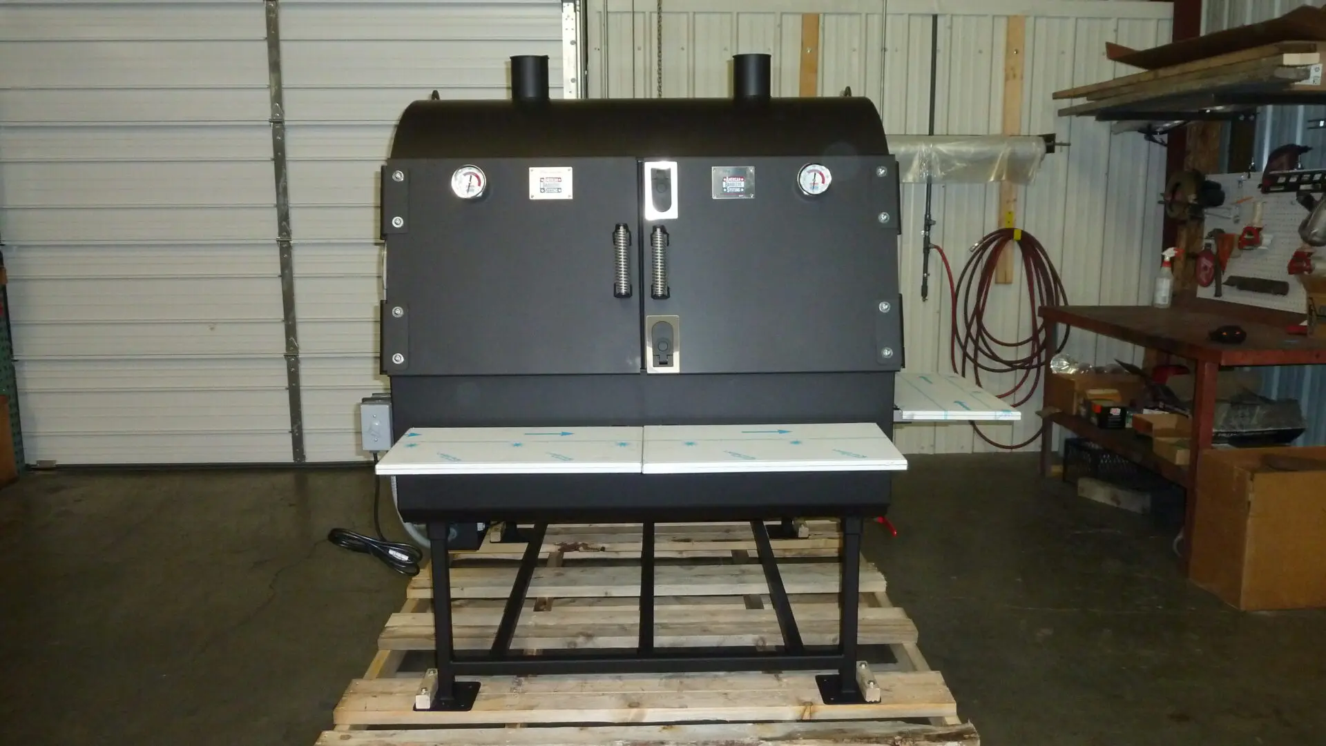 Pit-Boss with Stainless Flat Racks - Grill & Smoke BBQ Store