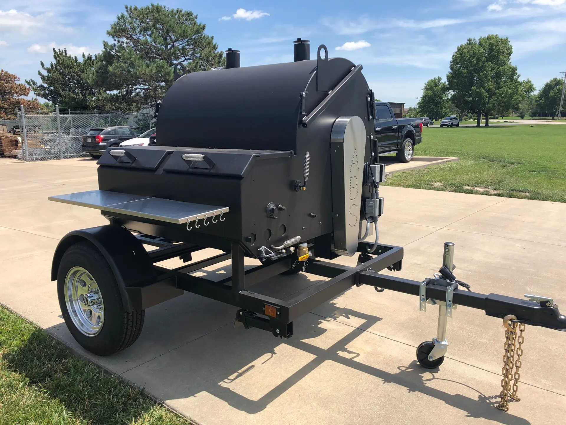 Pit-Boss with Stainless Rotisserie - Grill & Smoke BBQ Store