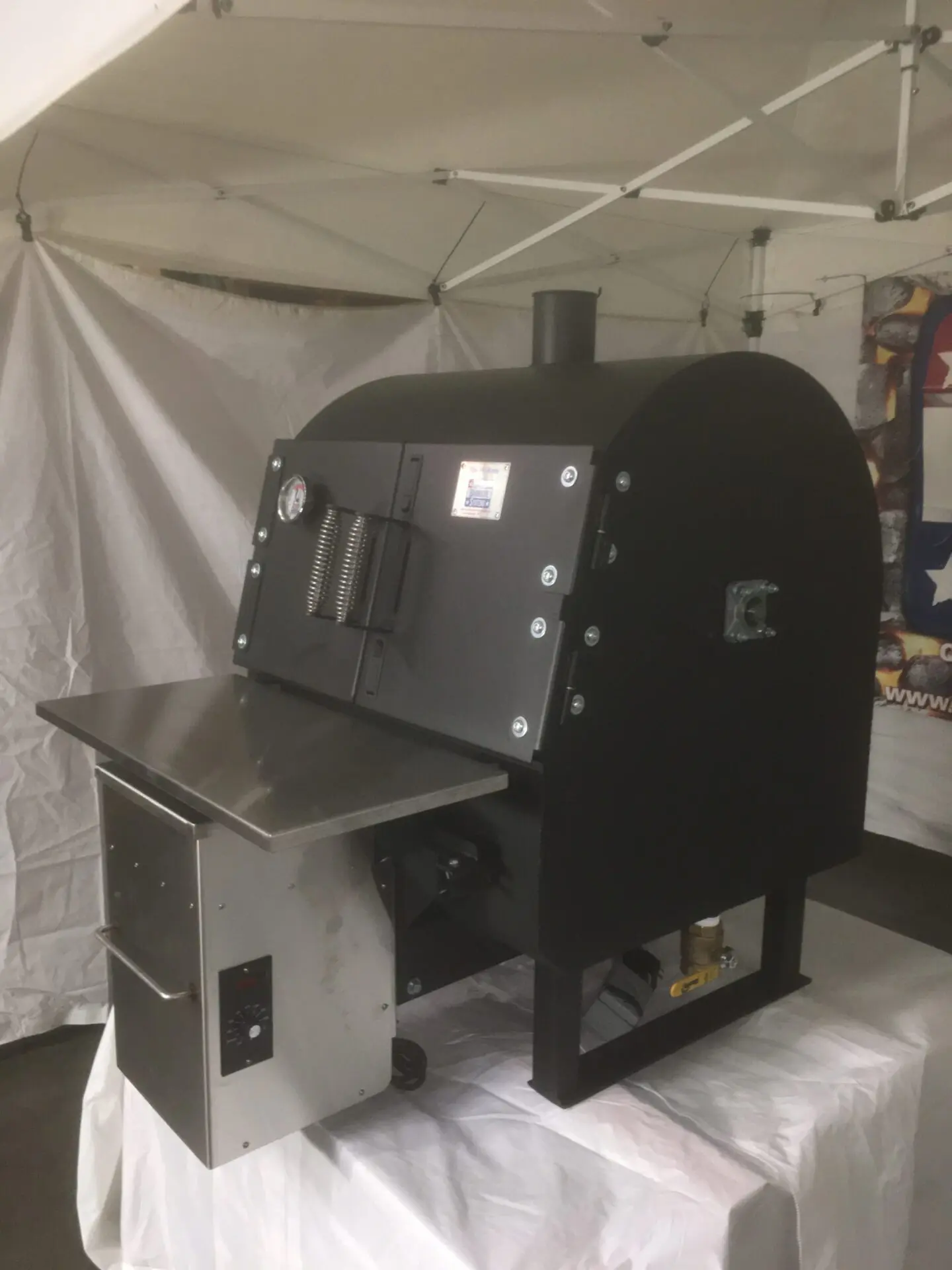 Pit-Boss with Stainless Rotisserie and Pellet System - Grill & Smoke ...